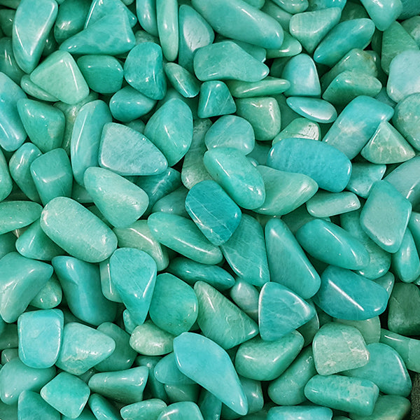 Amazonite - Mozambique - Tumbled Stone - Mi Chakra