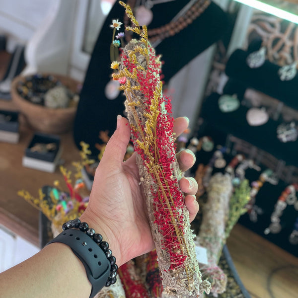 White Sage Imphepo Hand Rolled Smudge Sticks - Mi Chakra