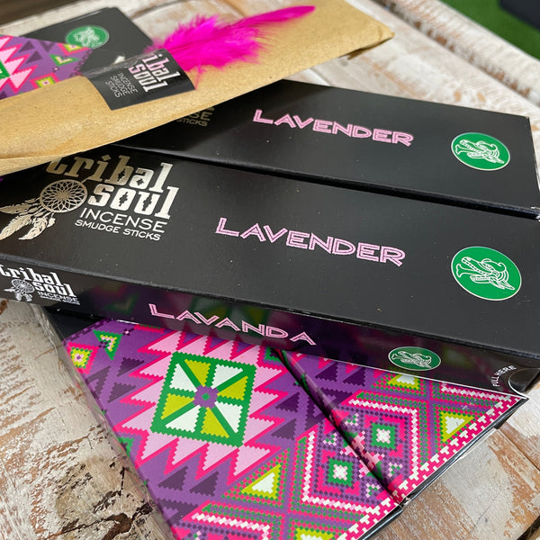 Tribal Soul - Lavender Incense Sticks - Mi Chakra