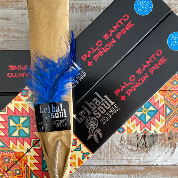 Tribal Soul - Paulo Santo & Pinon Pine Incense Sticks - Mi Chakra
