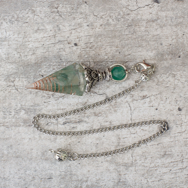 Pendulum - Aventurine - Resin - Mi Chakra