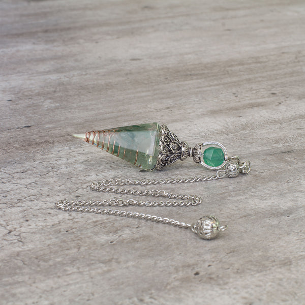 Pendulum - Aventurine - Resin - Mi Chakra