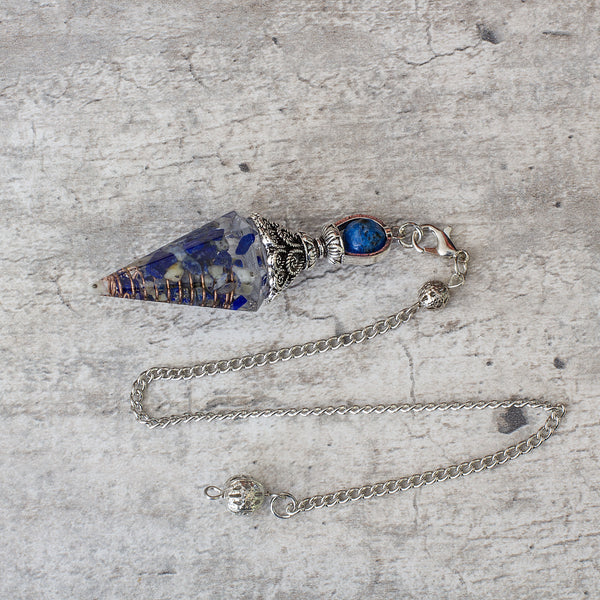 Pendulum - Sodalite - Resin - Mi Chakra