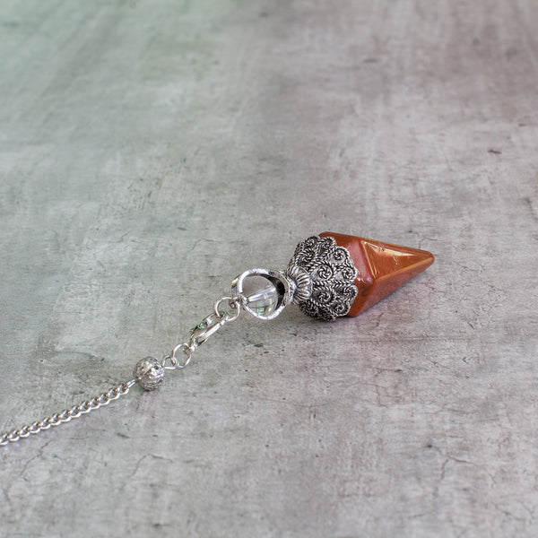 Pendulum - Red Jasper - Mi Chakra