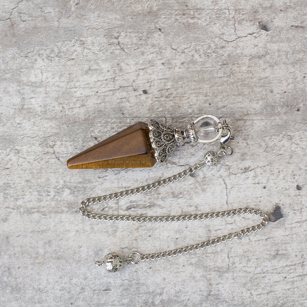 Pendulum - Tigers Eye - Mi Chakra