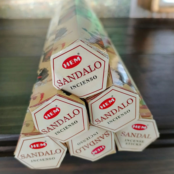HEM - Sandal Incense Sticks ( XL Length ) - Mi Chakra