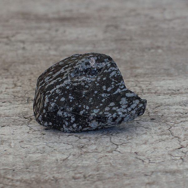 Snowflake Obsidian Rough - Mi Chakra